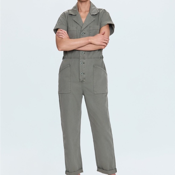 pistola | Pants & Jumpsuits | Pistola Grover Utility Jumpsuit Colonel ...